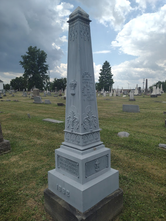 The Monumental Bronze Company and Their Metal Gravestones – Found in Ohio
